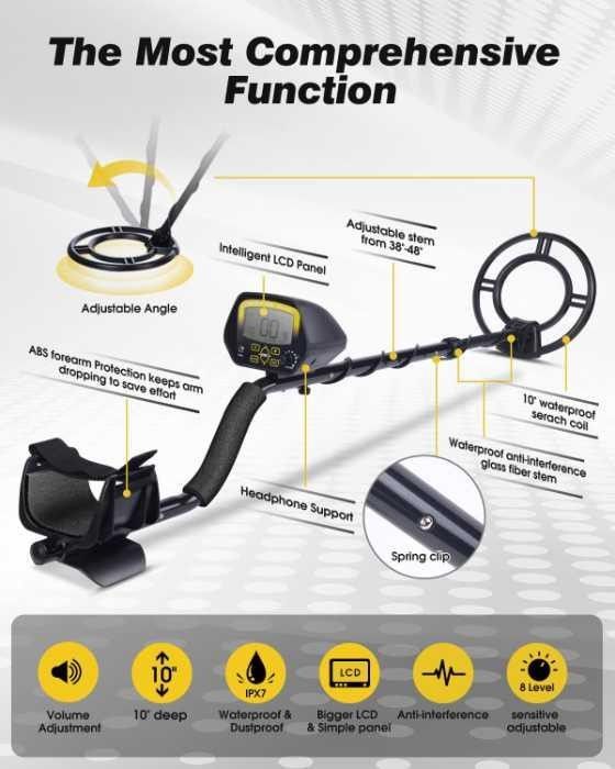 Best Waterproof Metal Detector Review: Find Treasures with Ease