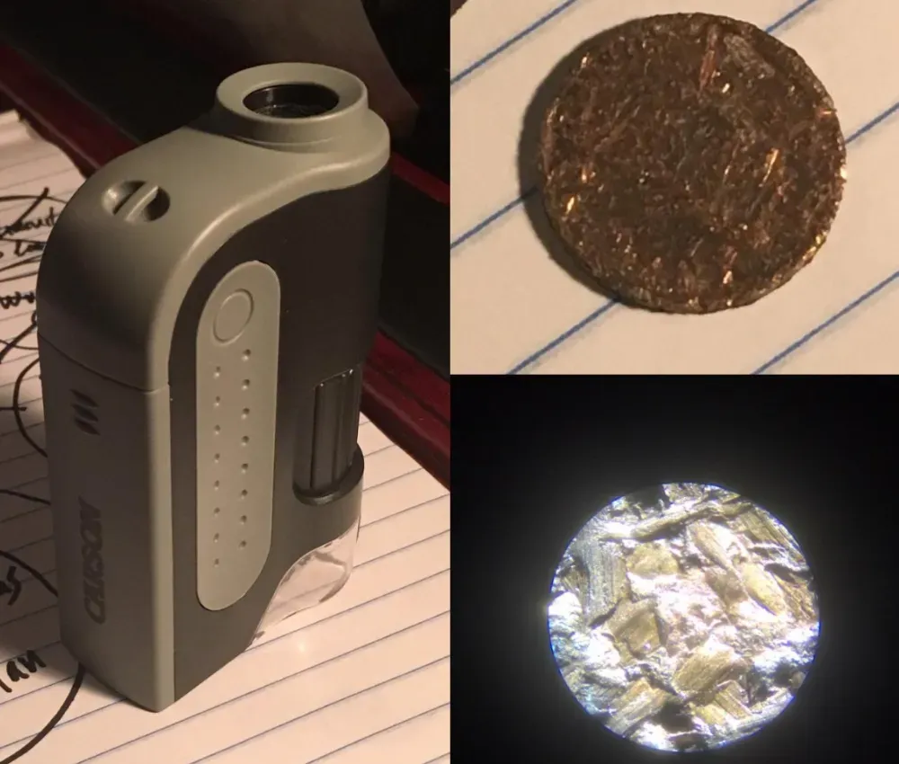 Exploring the Miniature World: The Pocket Microscope