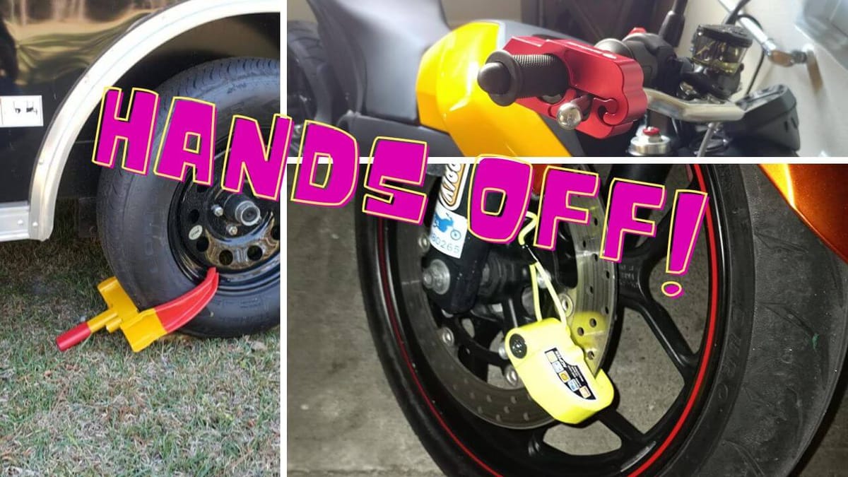 Unlock The Best Motorcycle Wheel Lock: Testing Out 5 Different Locks ...